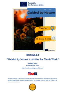 SALTO-YOUTH - Toolbox - "Guided by Nature Activities for Youth Work’’
